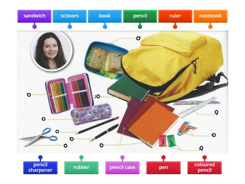 0.3 In my bag - Labelled diagram