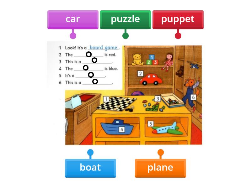 Oxford Primary (Toys) - Labelled diagram