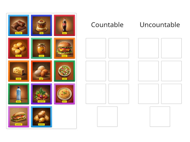 Countable Uncountable MR - Group sort