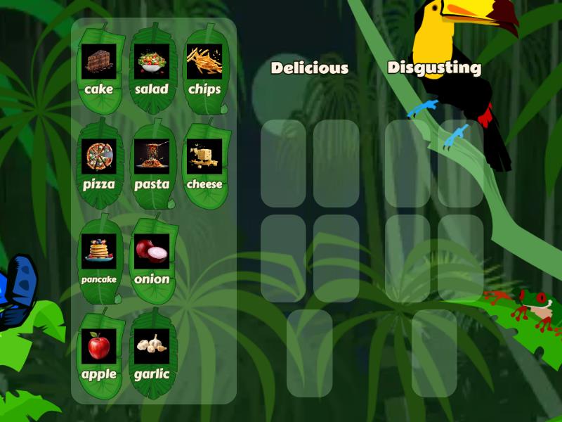 Delicious OR Disgusting - Group sort