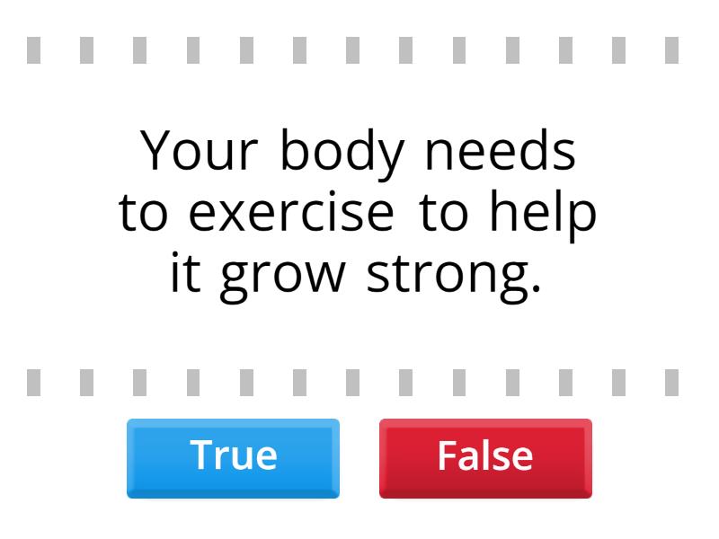 . AS 4 Unit 5. Health Issues - True or false
