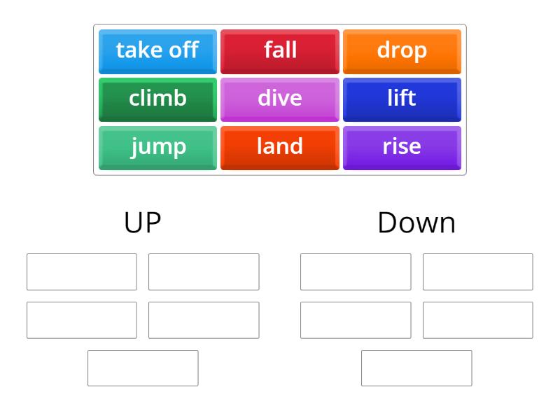 Movements Up/Down - Group sort