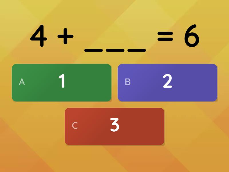 ¿Cuál es el sumando? - Quiz