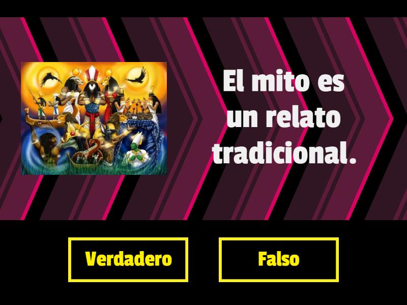 "El mito" - True or false