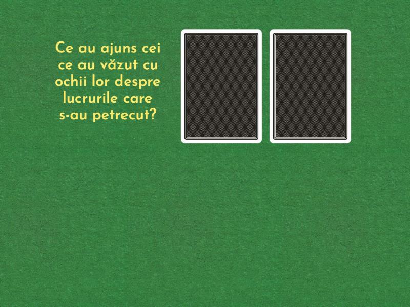 Joc 6 recapitulativ - Win or lose quiz