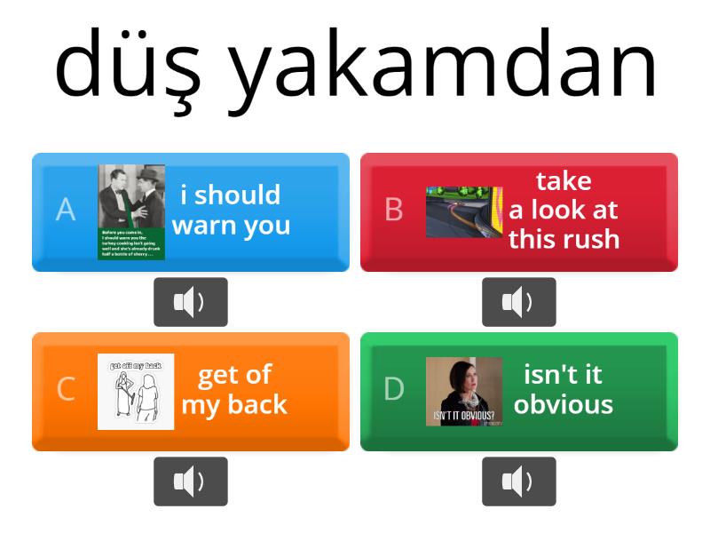 thunderman expresion match quız - Quiz