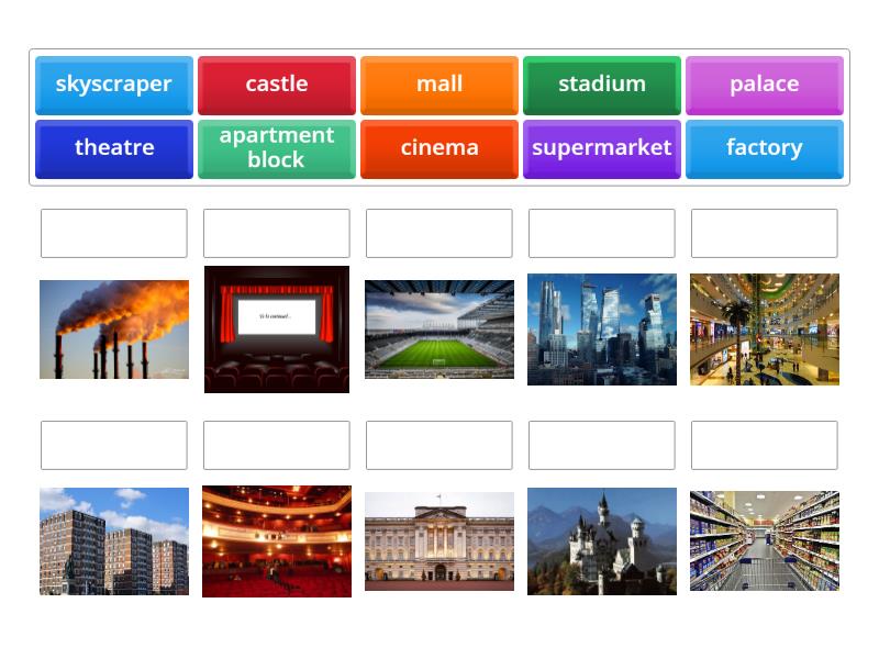 Buildings - Match up