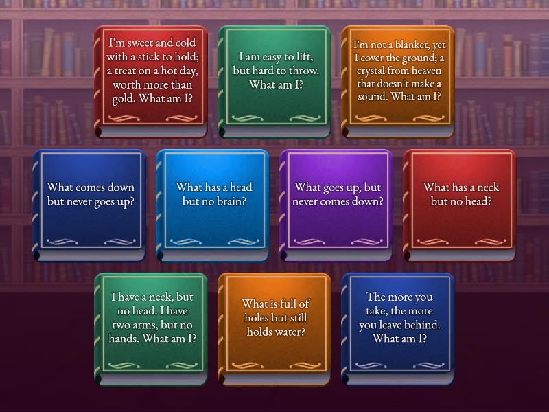 Riddles - Flip tiles