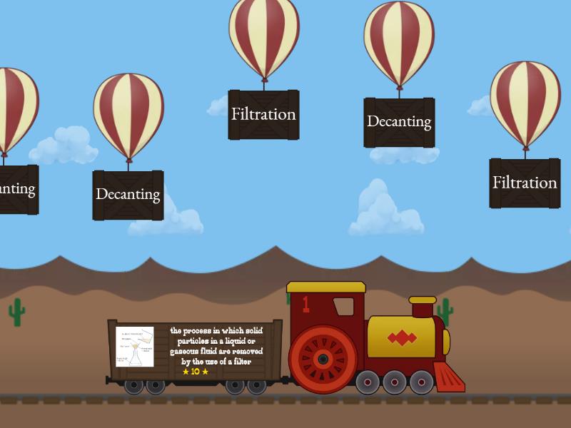 Separation techniques - Balloon pop