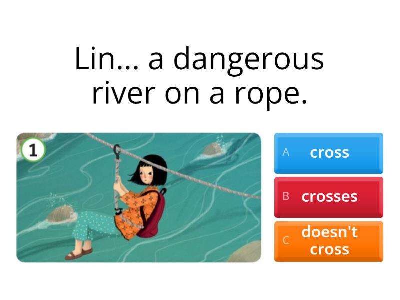 Unit 2 Lin's dangerous Crossing - Cuestionario