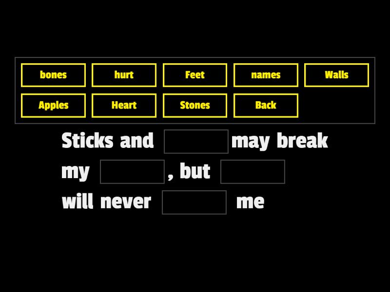 tok - Complete the sentence