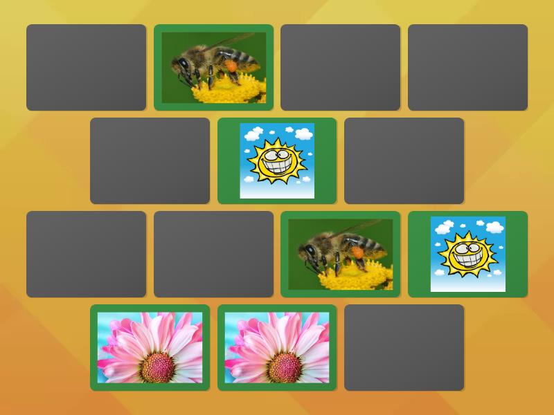 Memory di primavera - Matching pairs