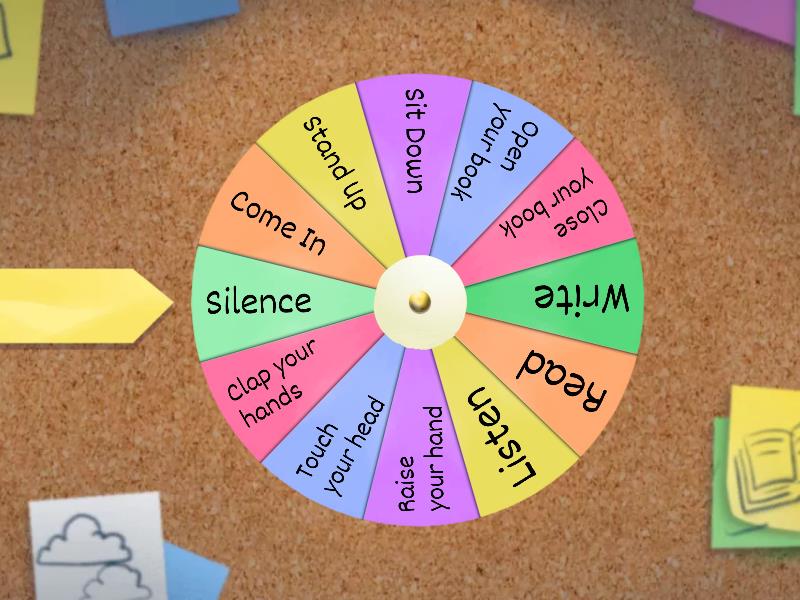 COMMANDS - Spin the wheel