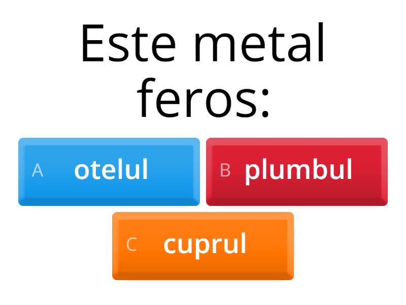 Metale - Quiz