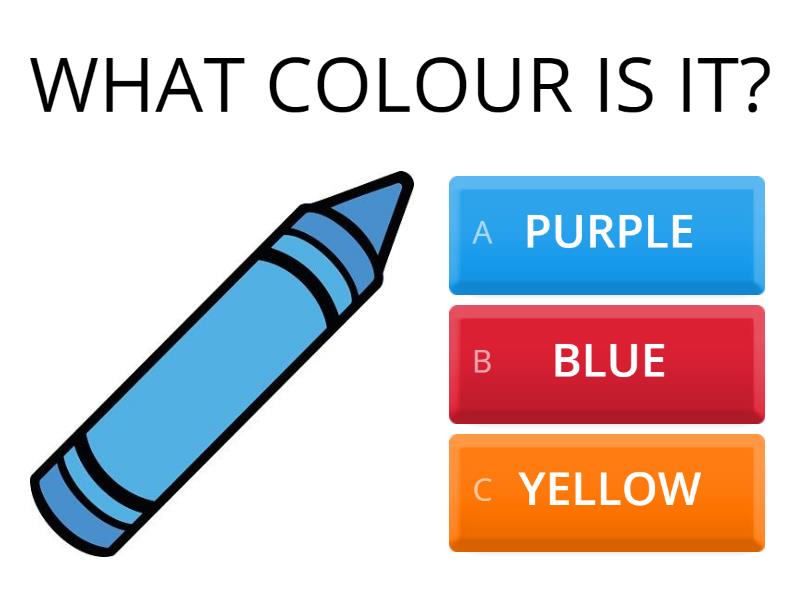 SCHOOL OBJECTS & COLOURS - Quiz