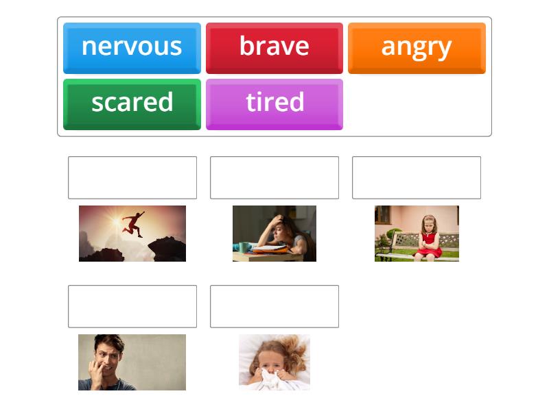 Feelings, part 2, Family and Friends 2 - Match up