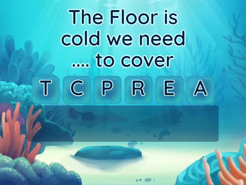 WORD SCRAMBLE - Anagrama