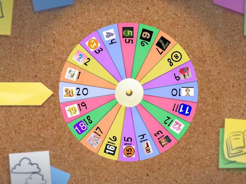 Numbers - Spin the wheel