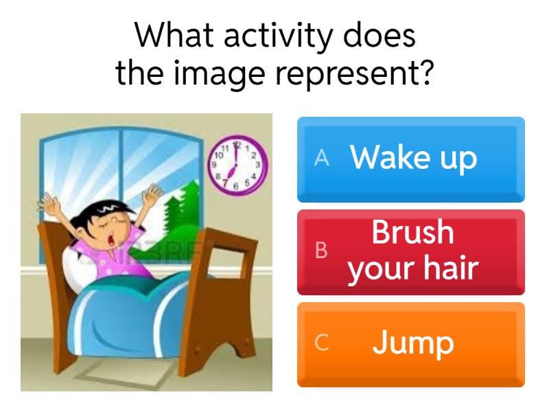 daily routines - Quiz