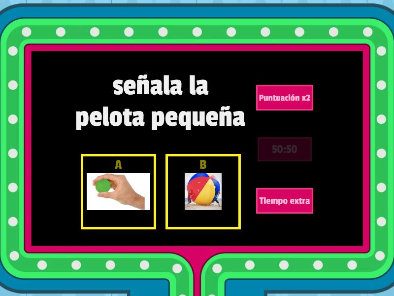 Juego Nociones Básicas de Orden - Gameshow quiz