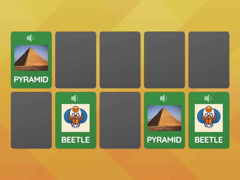 Egypt - Matching pairs