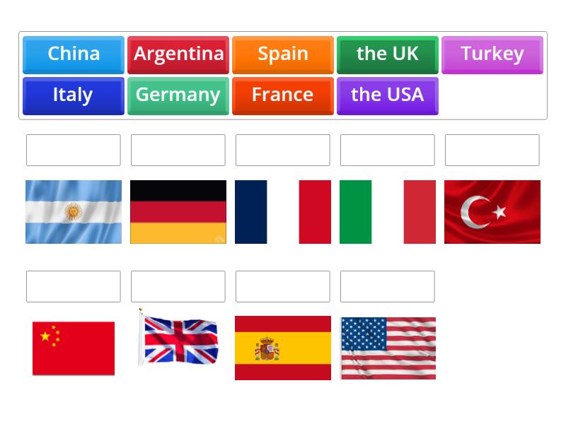 Countries - Match up