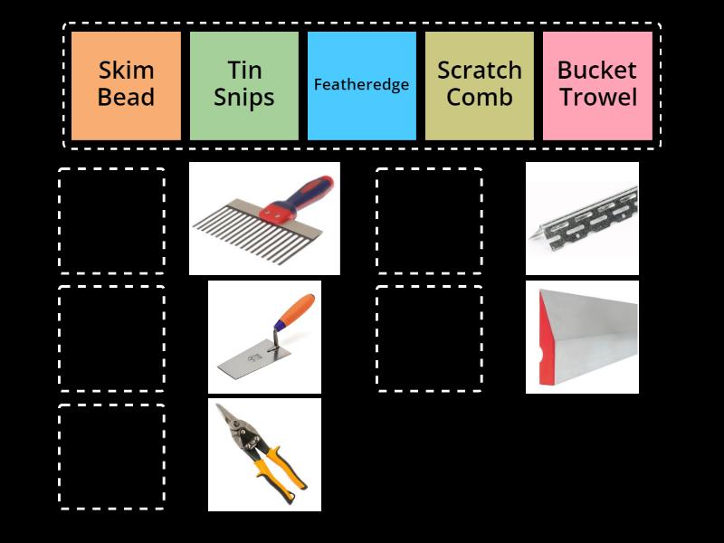 Plastering Terminology - Match up
