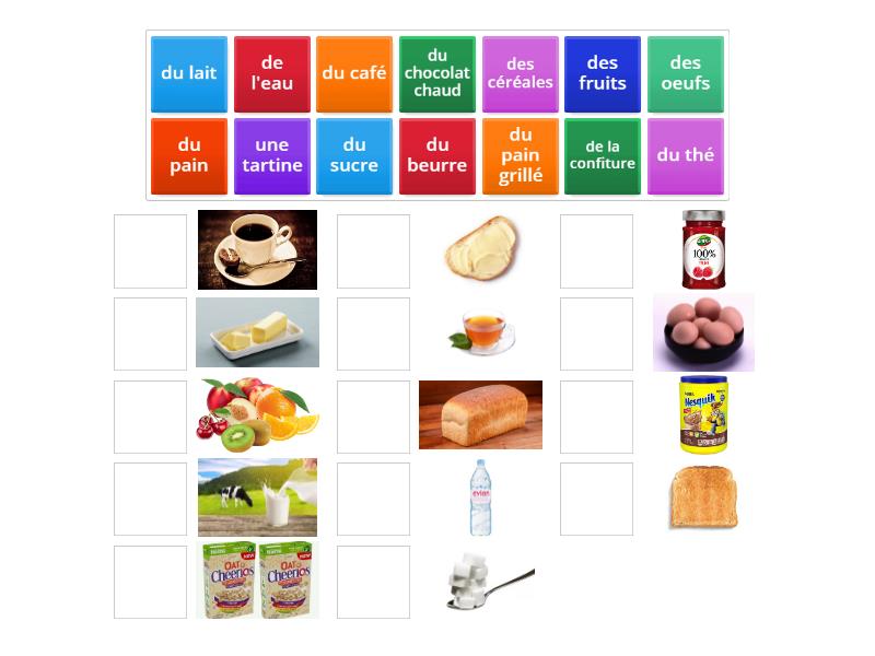 le petit déjeuner - Match up