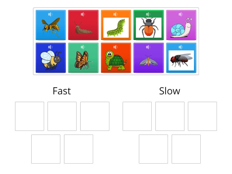 Fast and Slow - Group sort