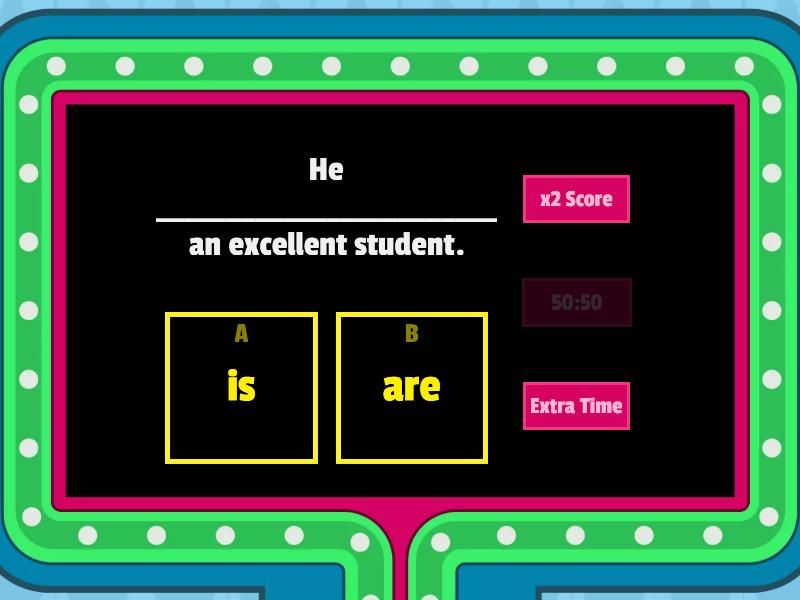 Gameshow. Simple Present. - Gameshow quiz