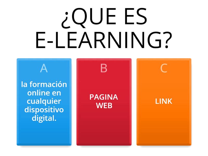 E-LEARNING - Quiz