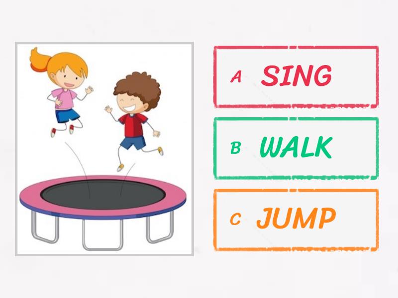 ACTION VERBS - - Quiz