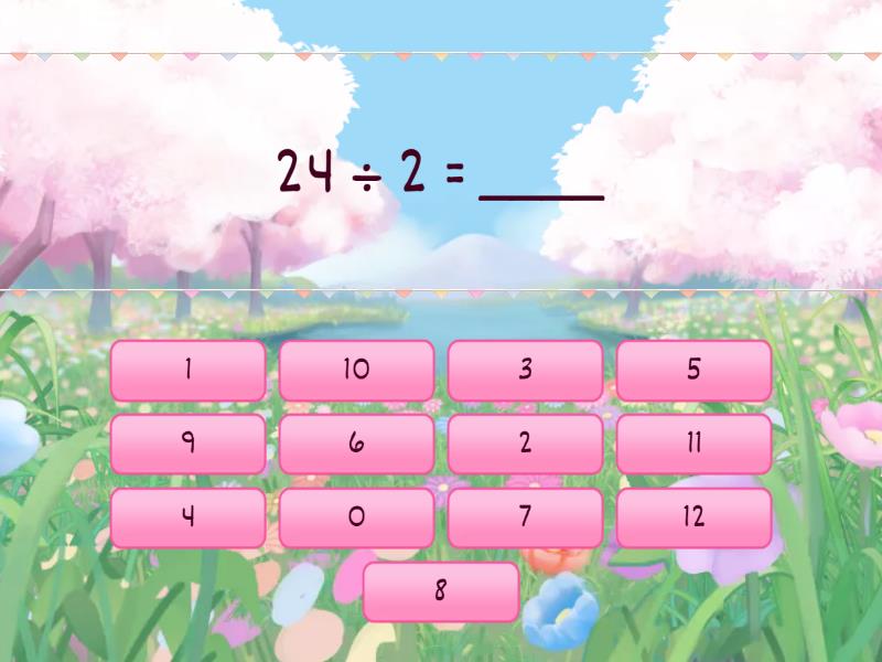 Dividing by 2s - Cada oveja con su pareja