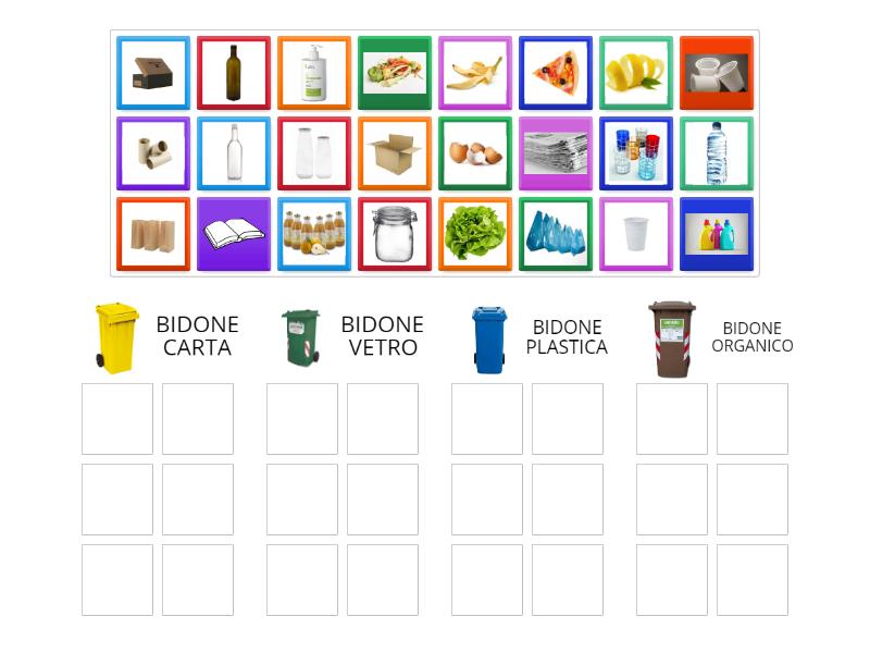 RACCOLTA DIFFERENZIATA - Group sort