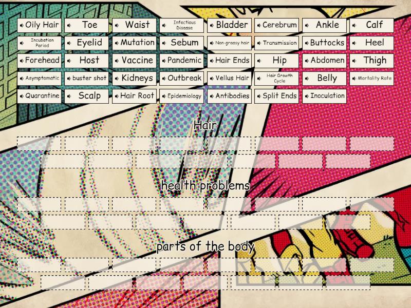 Word Groups 1 - Group sort