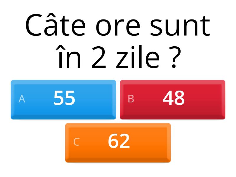 Unitati de masura clasa I - Quiz