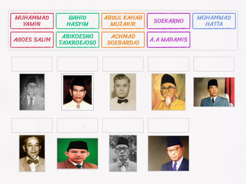 TOKOH PANITIA SEMBILAN - Match up