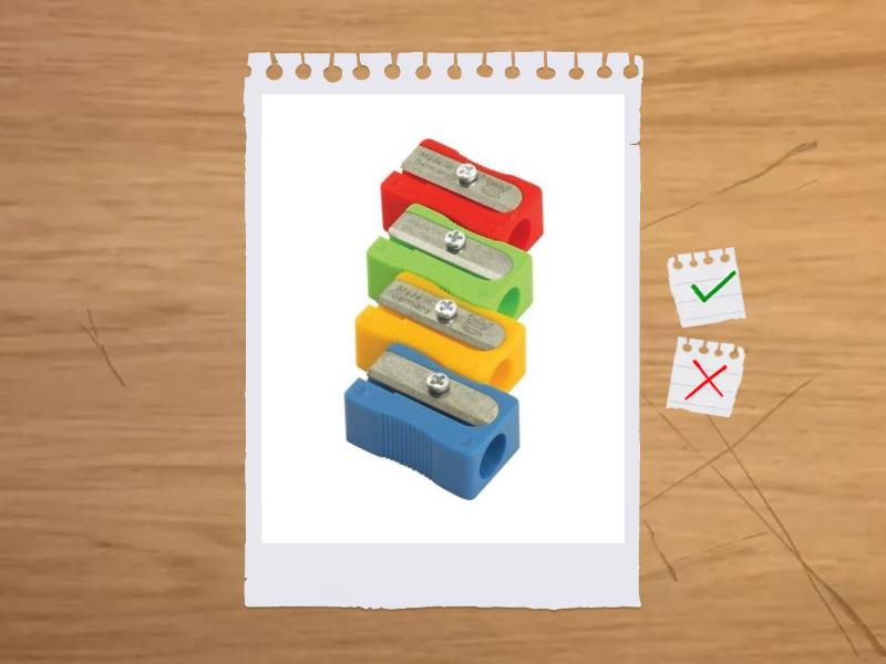 Unit 1. School things. - Flash cards