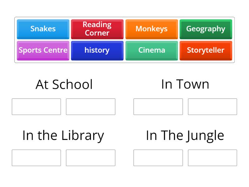 BKGRADE 2 - Categorization - Group sort