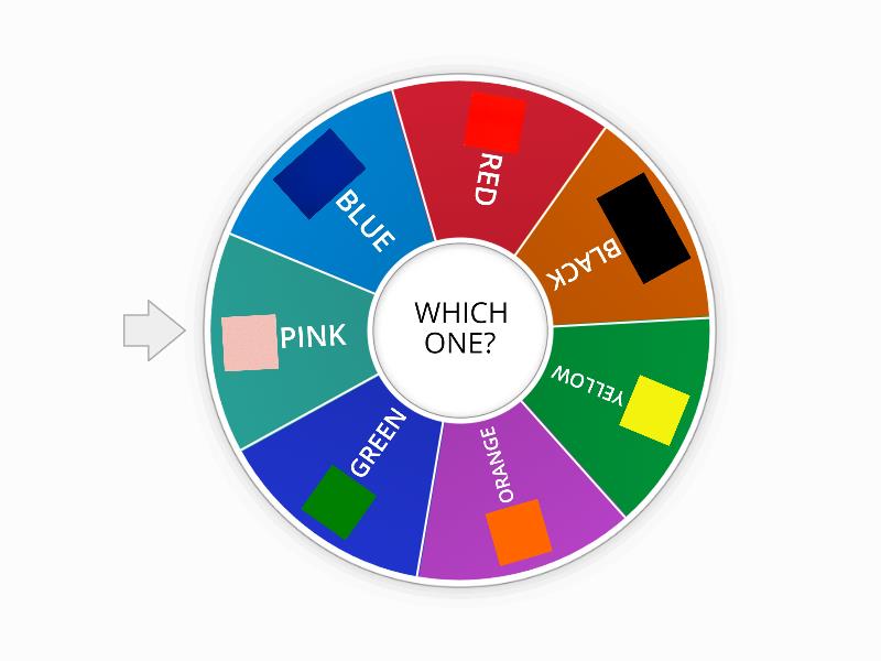 COLORS - Spin the wheel