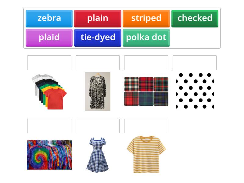 clothing patterns - Match up