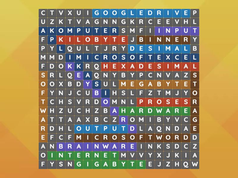 TIK GAME - Wordsearch