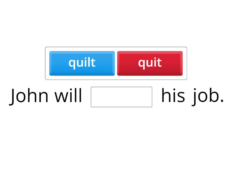 Qu Sentences - Complete the sentence