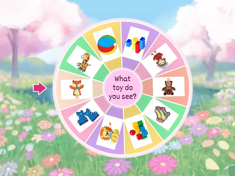 level 4 unit 10 lesson 2 - stuffed animals,blocks,doll,ball,puppet ...