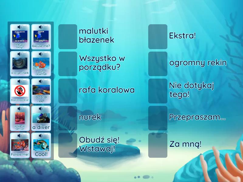 Finding Nemo - Match up