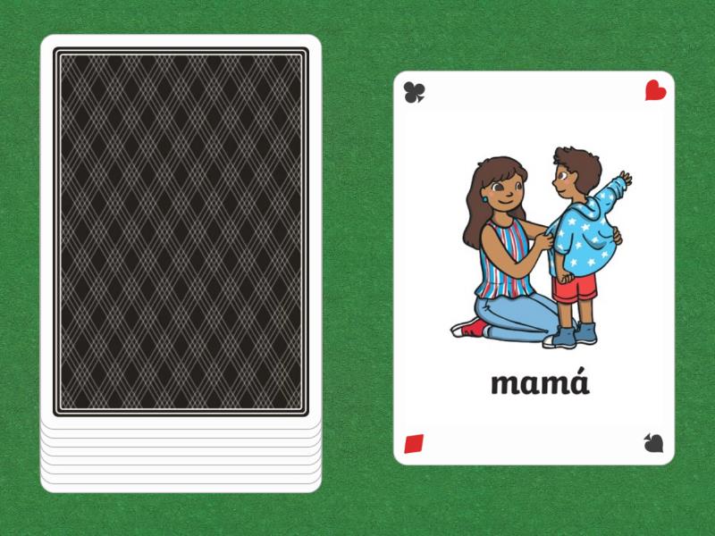 Miembros de la familia - Speaking cards