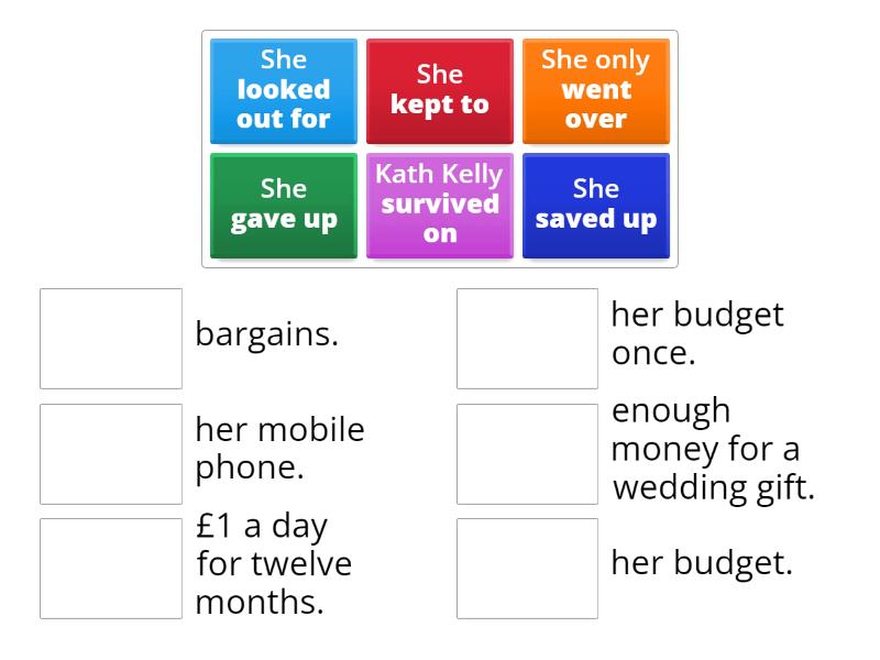 Complete the sentences. - Match up