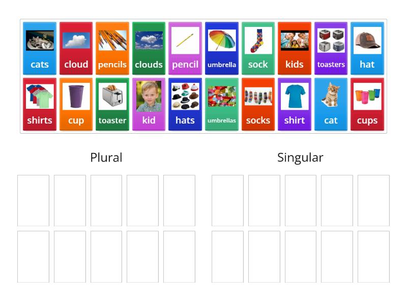 singular or plural sort - Group sort