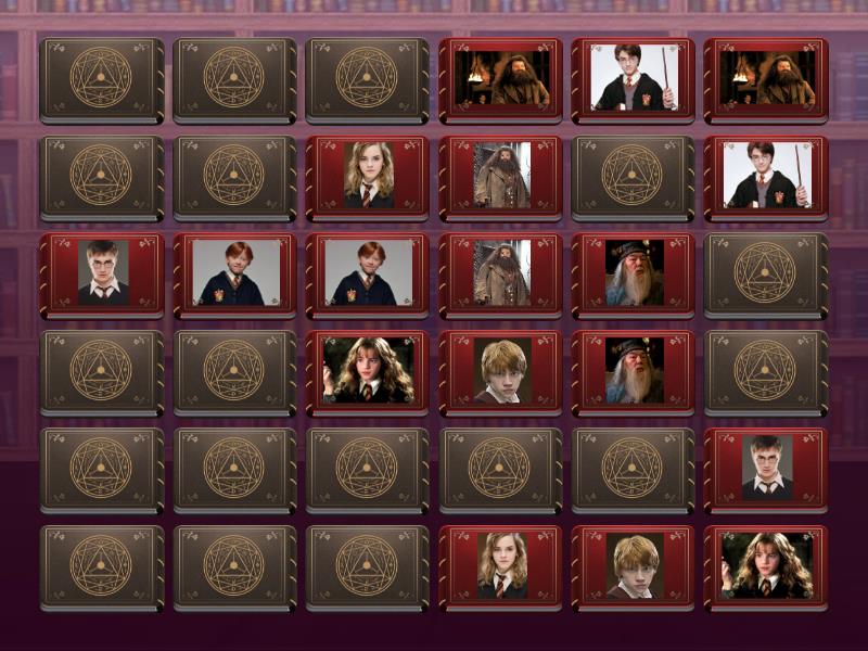 Harry Potter pairs - Matching pairs