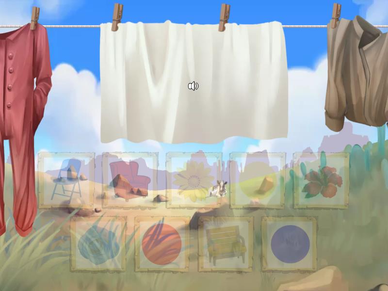 three colors objects - Find the match